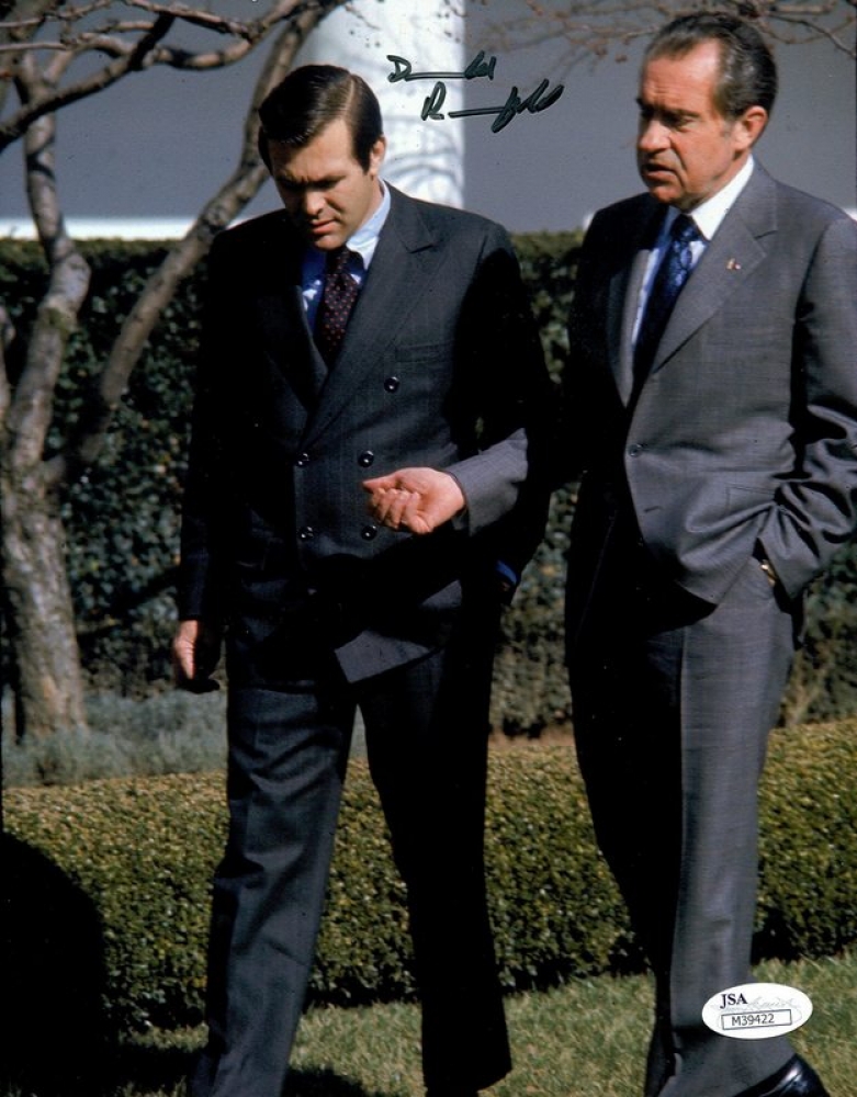 Donald Rumsfeld Signed 8x10 Photo (JSA COA) | Pristine Auction