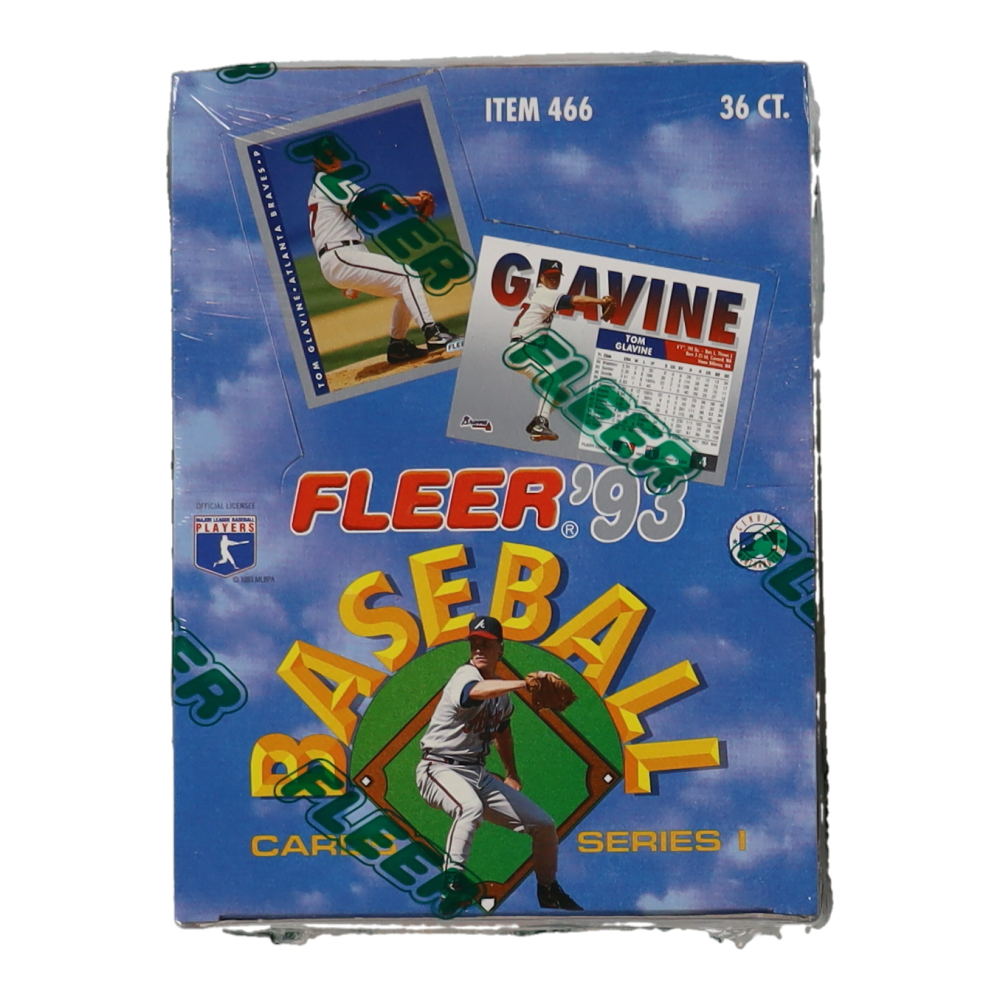 1993 Fleer Series 1 Baseball Wax Box With (36) Packs | Pristine Auction