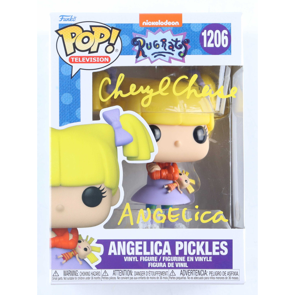 Cheryl Chase Signed Rugrats 1206 Angelica Pickles Funko Pop Vinyl