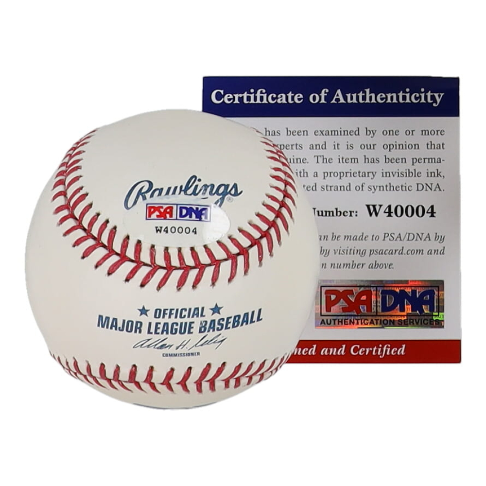 Dave Justice Signed OML Baseball (PSA) | Pristine Auction