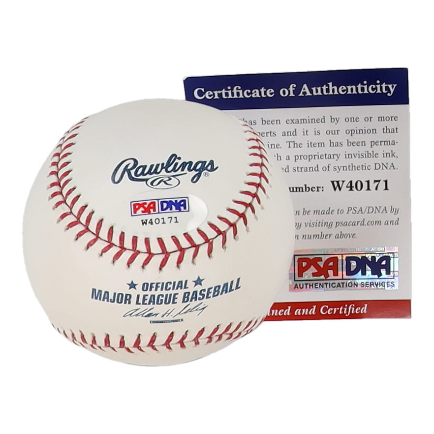 Dave Justice Signed OML Baseball (PSA) | Pristine Auction
