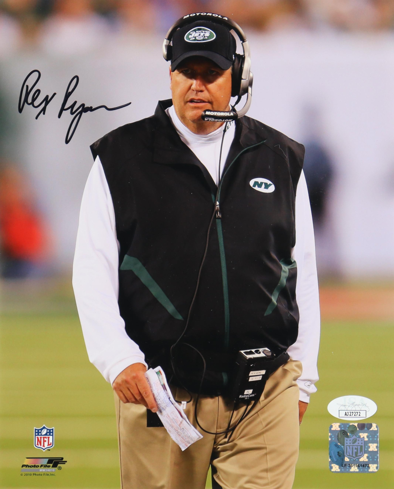 Rex Ryan Signed Jets 8x10 Photo (JSA) | Pristine Auction