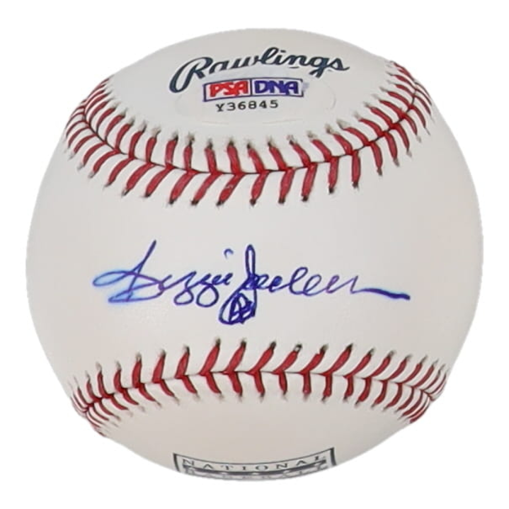 Reggie Jackson Signed OML Hall of Fame Logo Baseball (PSA) | Pristine ...
