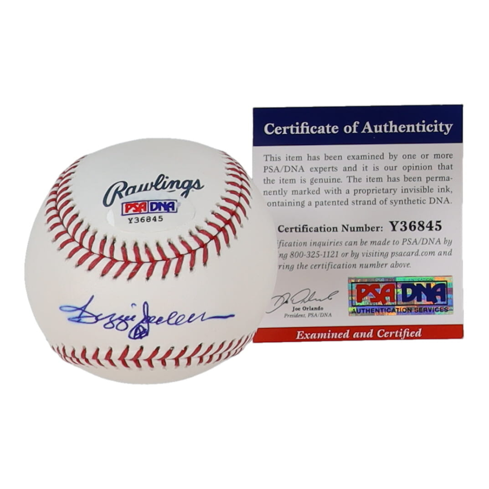 Reggie Jackson Signed OML Hall of Fame Logo Baseball (PSA) | Pristine ...