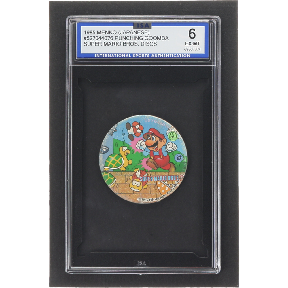 Super Mario Bros. Discs 1985 Menko #527044076 Japanese / Punching ...
