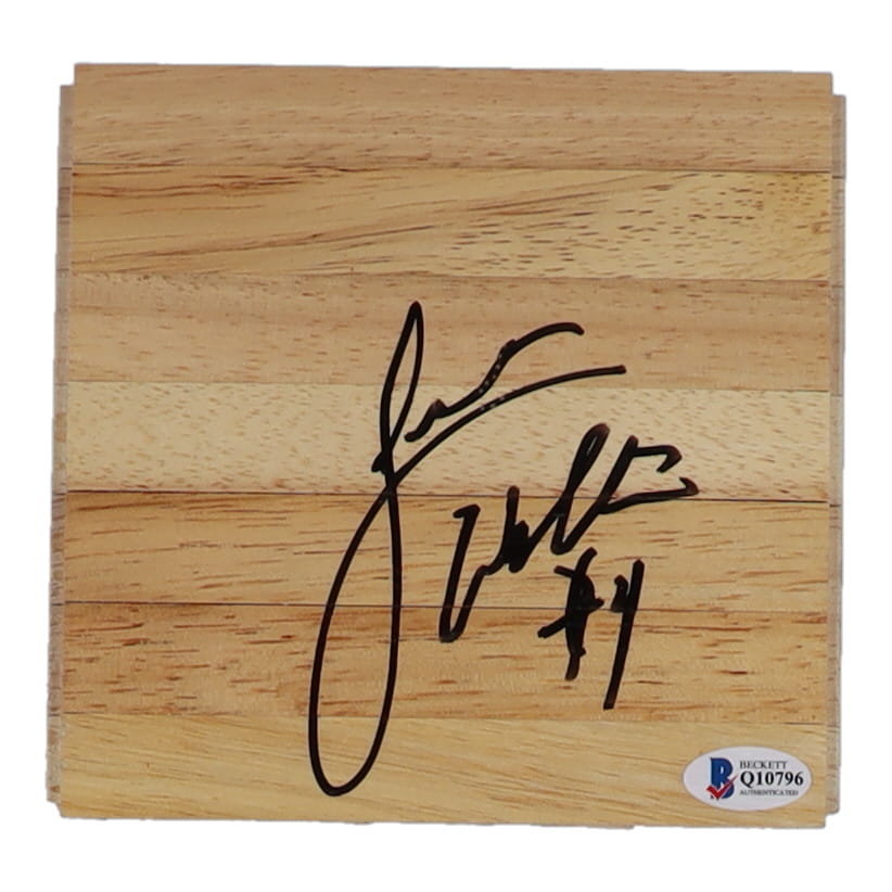 Luke Walton Signed 6x6 Wood Floorboard Piece (Beckett) | Pristine Auction