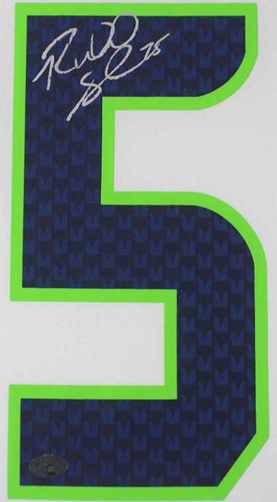 Richard Sherman Signed Seahawks Custom Framed Jersey Display (Sherman ...