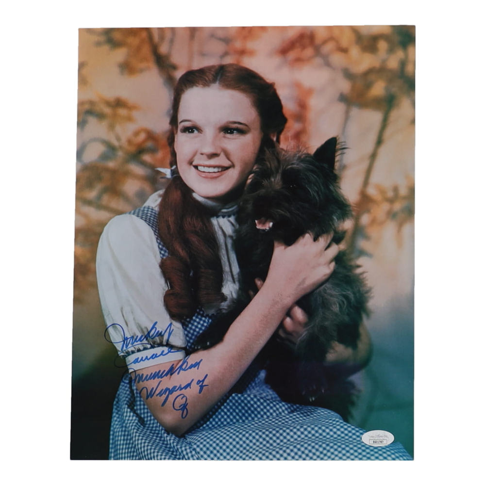 Mickey Carroll Signed "The Wizard of Oz" 11x14 Photo Inscribed ...