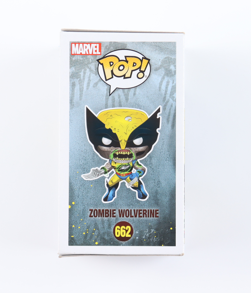 Hugh Jackman Signed "Marvel Zombies" #662 Logan Funko Pop! Vinyl Figure ...