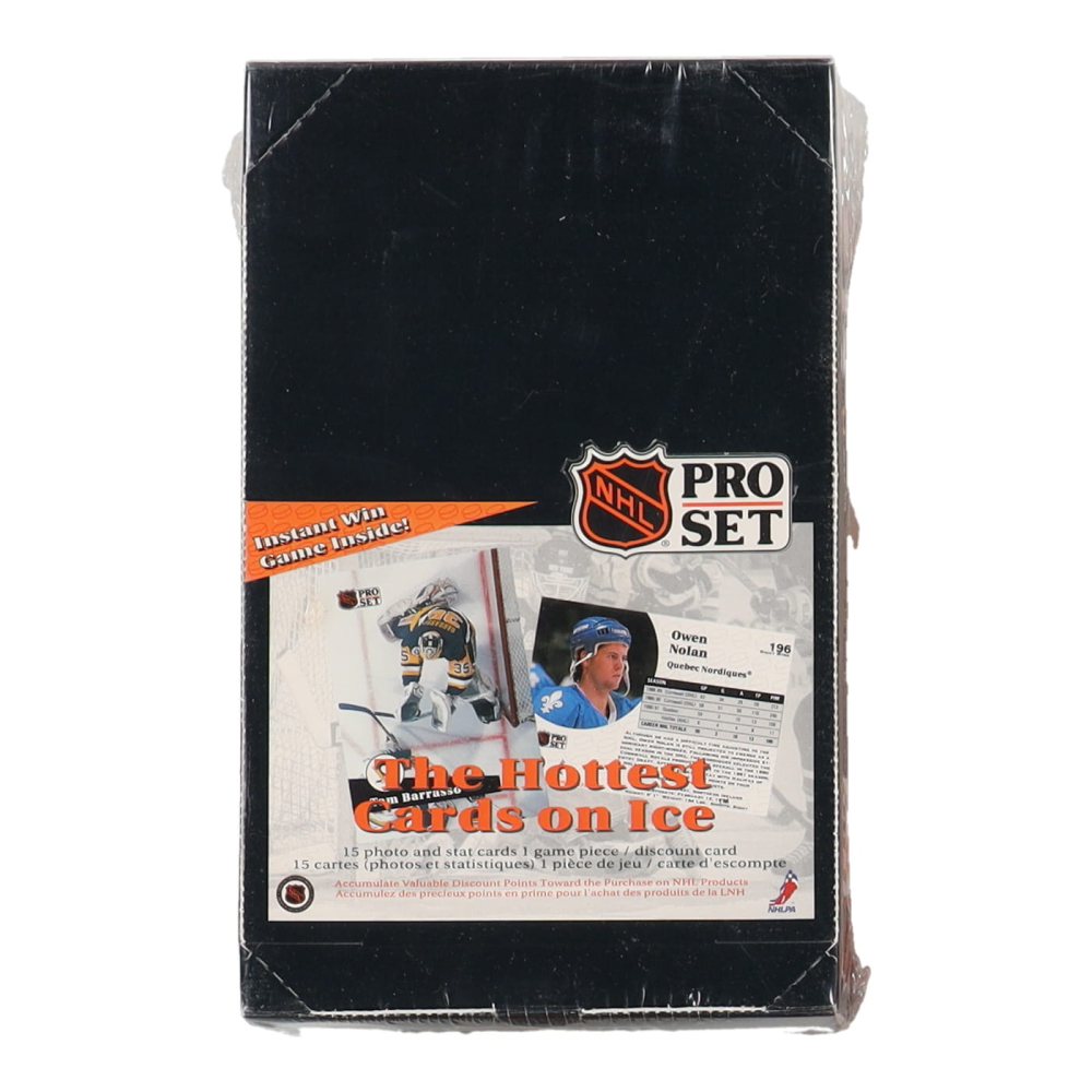 1991-92 Pro Set English Series 1 Hockey Box with (36) Packs | Pristine Auction