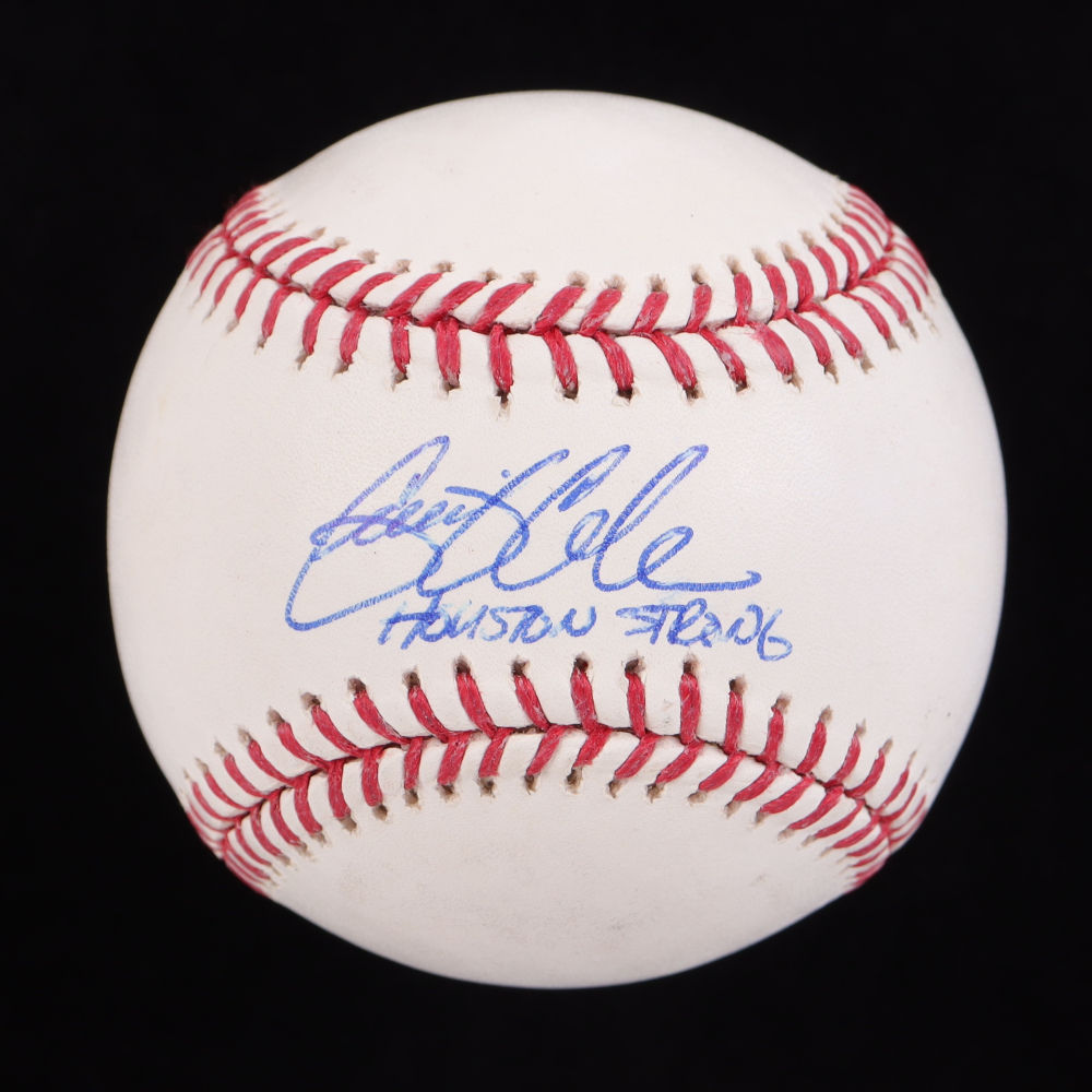 Gerrit Cole Signed OML Baseball Inscribed "Houston Strong" (PSA ...