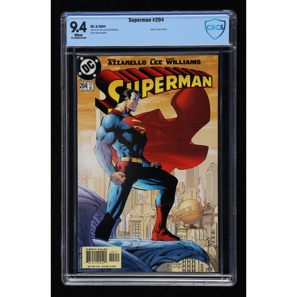2004 "Superman" #204 DC Comic Book (CBCS 9.4) | Pristine Auction