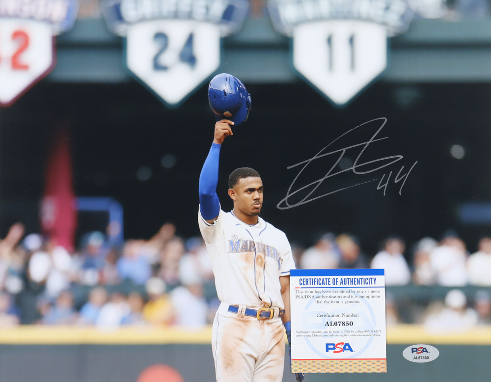 Julio Rodriguez Signed Mariners 11x14 Photo (PSA) | Pristine Auction