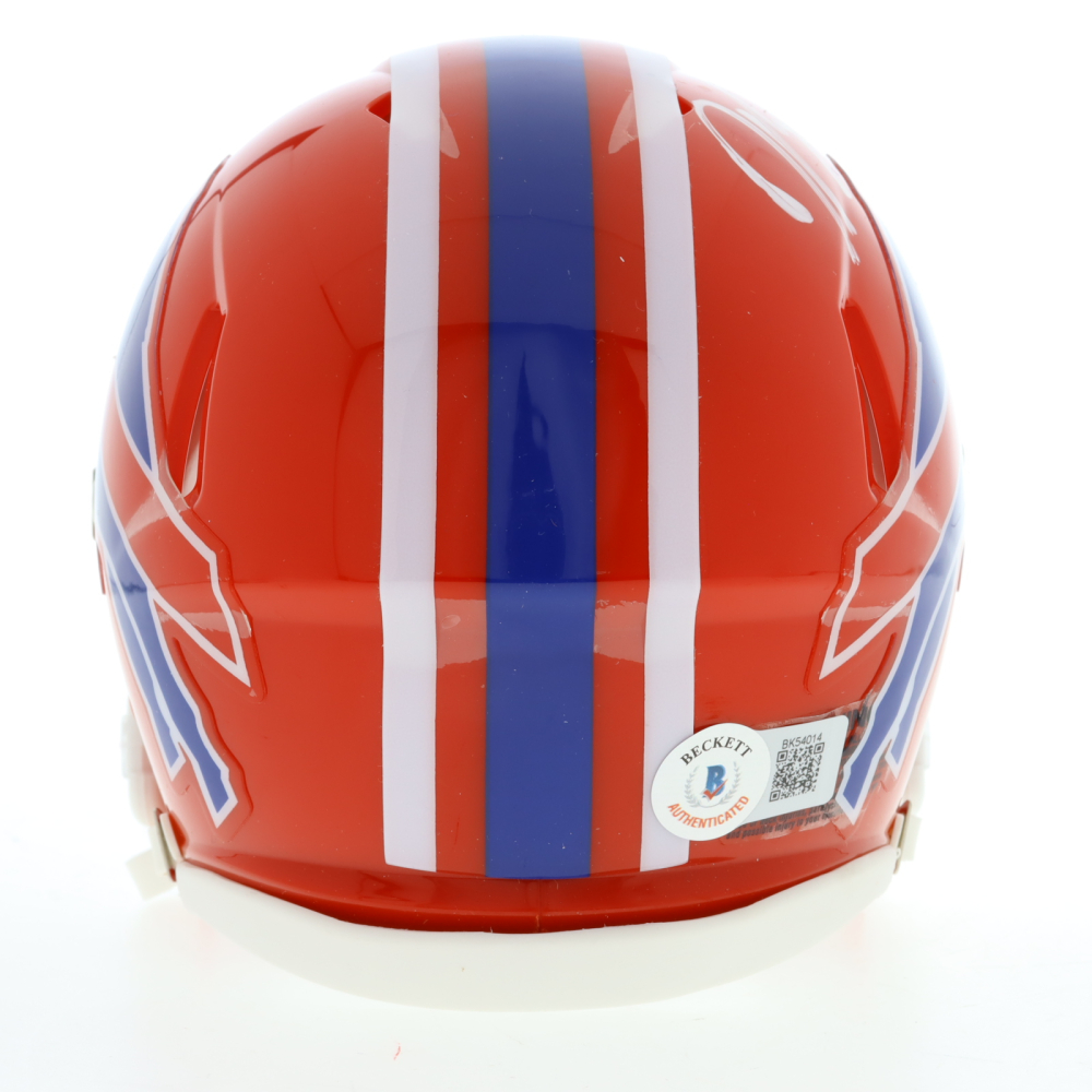 Dawson Knox Signed Bills Speed Mini Helmet (Beckett) | Pristine Auction