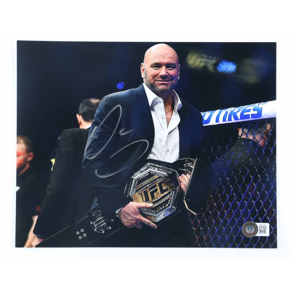 Dane White Signed UFC 8x10 Photo (Beckett) | Pristine Auction