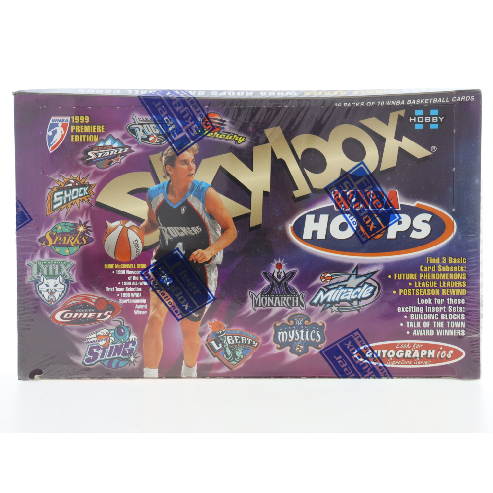 1999 Hoops WNBA Basketball Hobby Box With (36) Packs | Pristine Auction