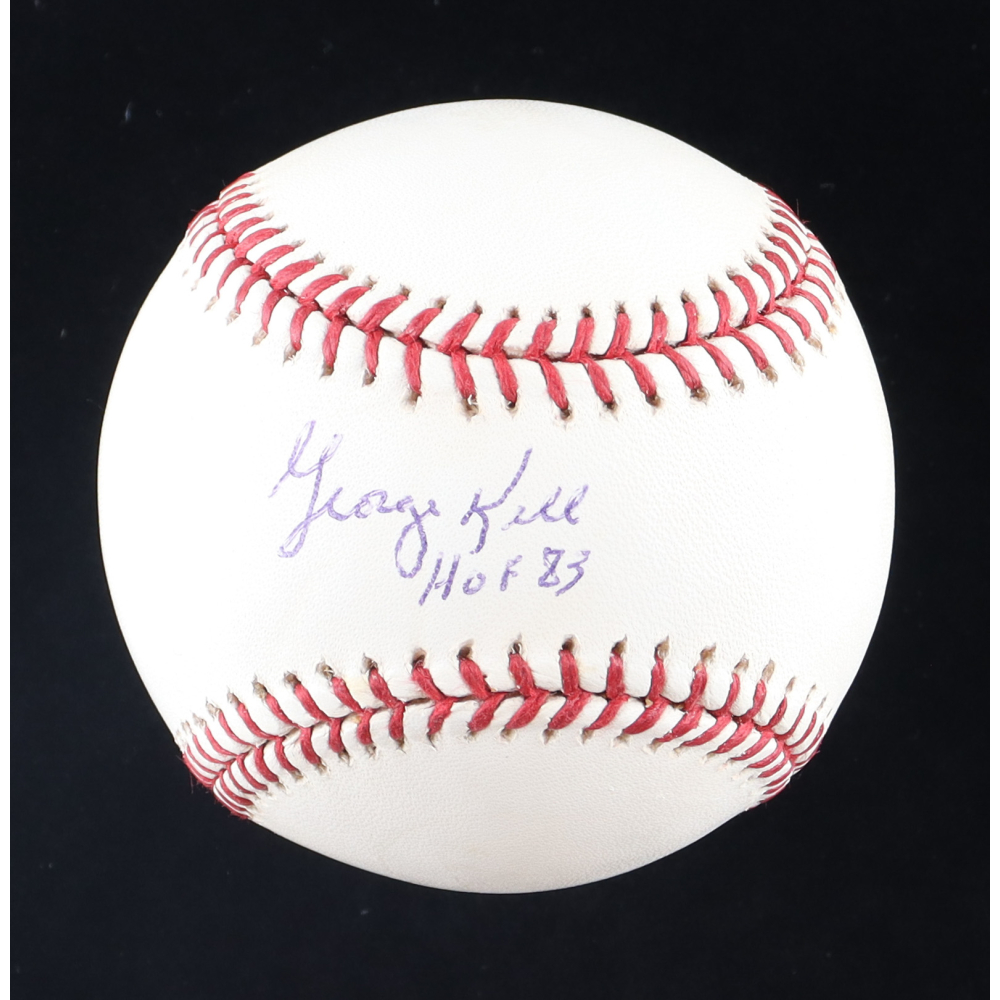George Kell Signed OML Baseball Inscribed "HOF 83" (JSA) | Pristine Auction