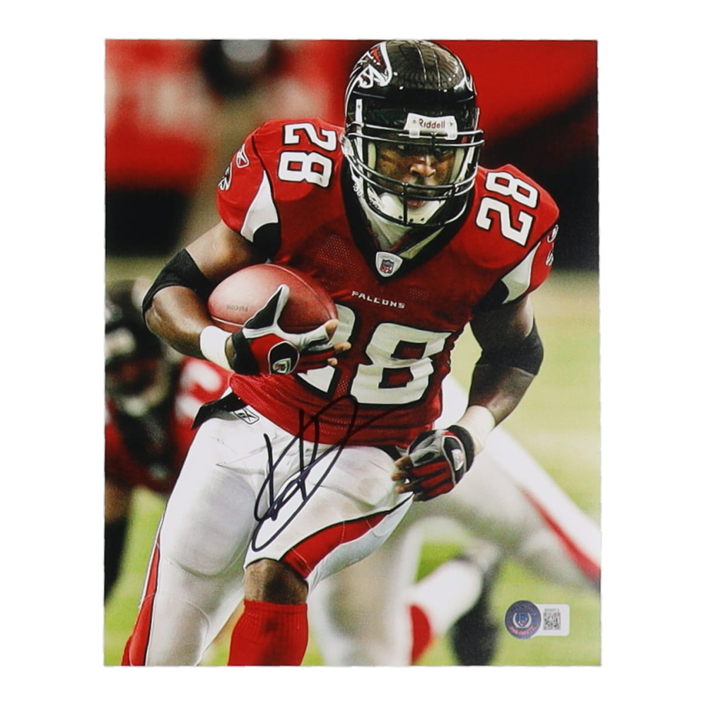 Warrick Dunn Signed Falcons 8x10 Photo (Beckett) | Pristine Auction