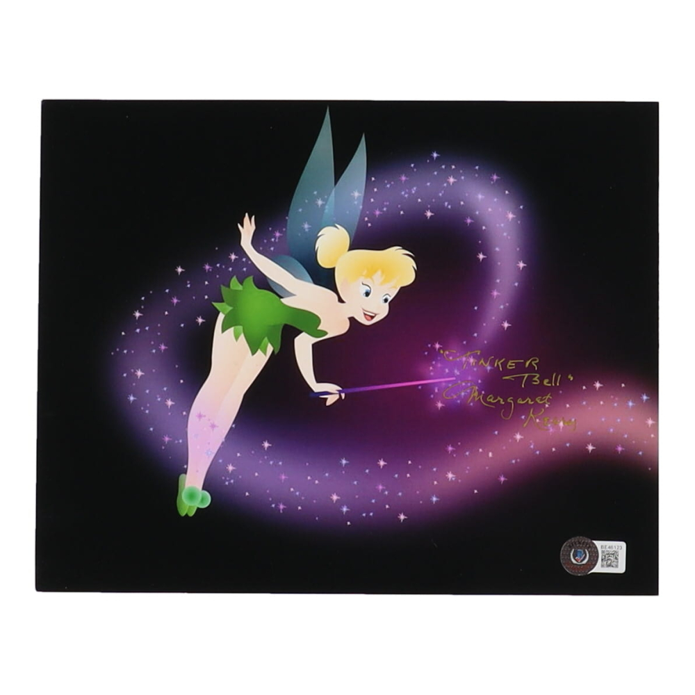 Margaret Kerry Signed "Peter Pan" 8x10 Photo Inscribed "Tinker Bell ...