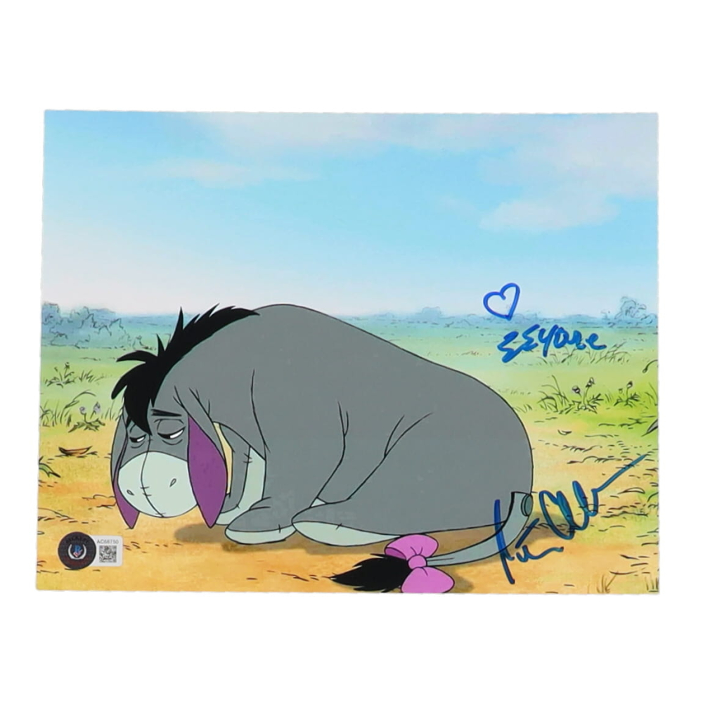 Peter Cullen Signed "Winnie the Pooh" 8x10 Photo Inscribed "Eeyore" (Beckett) | Pristine Auction