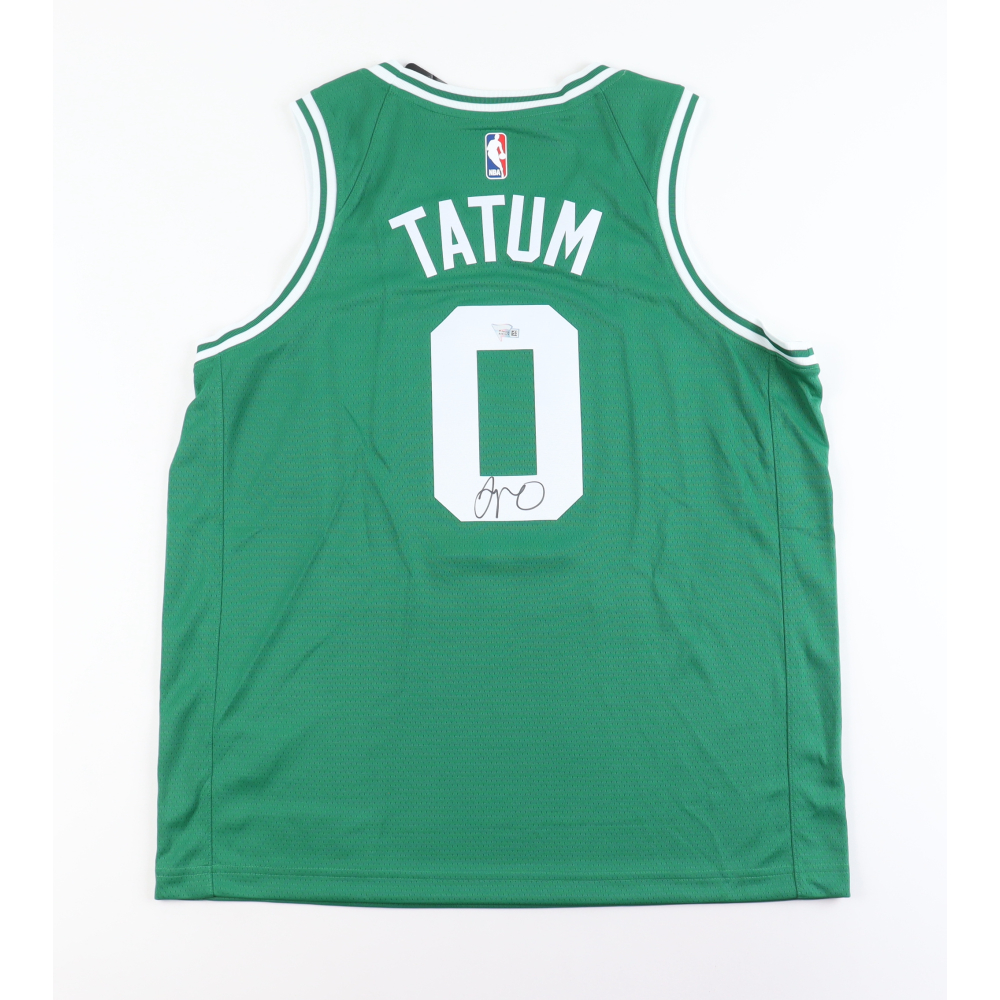 Jayson Tatum Signed Celtics Jersey (Fanatics) | Pristine Auction