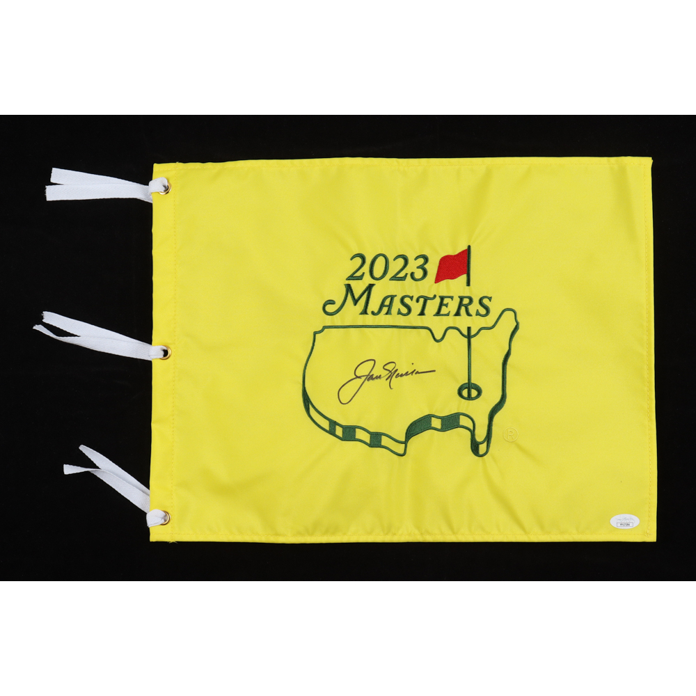 Jack Nicklaus Signed 2023 Masters Pin Flag (JSA) | Pristine Auction