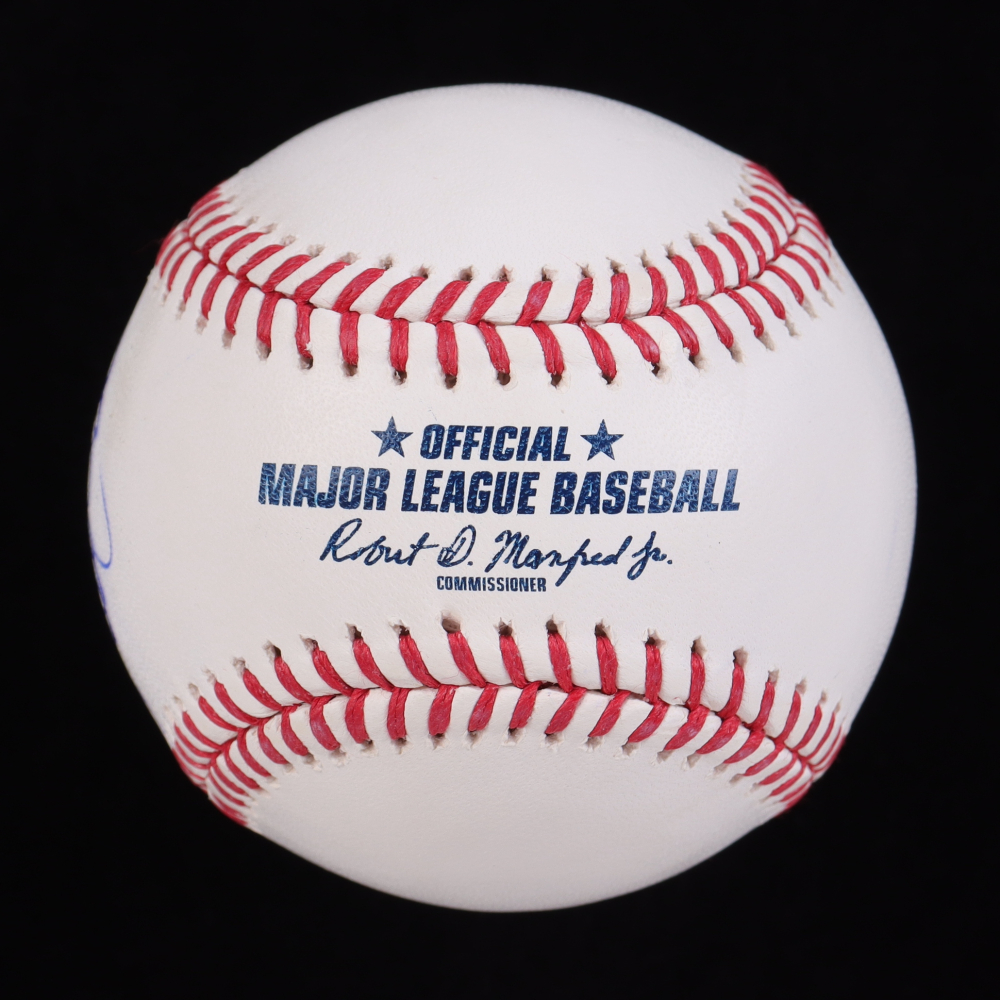Derek Jeter Signed Hall of Fame Logo OML Baseball (JSA) | Pristine Auction