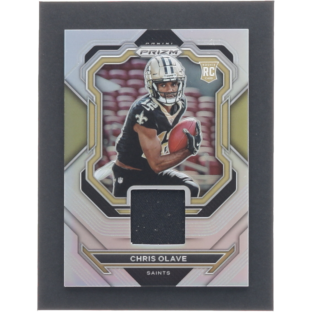 Chris Olave 2022 Panini Prizm Premier Jerseys #8 RC | Pristine Auction