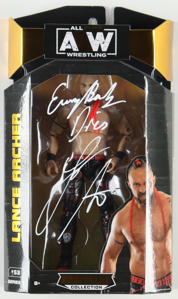 Lance Archer Signed AEW Action Figure Inscribed "Every Body Dies" (JSA ...
