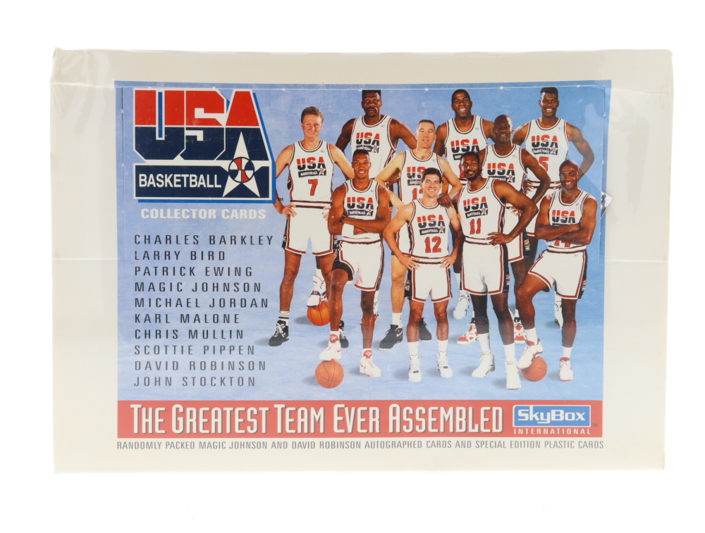 1992 Skybox USA Basketball Hobby Box With (36) Packs | Pristine Auction