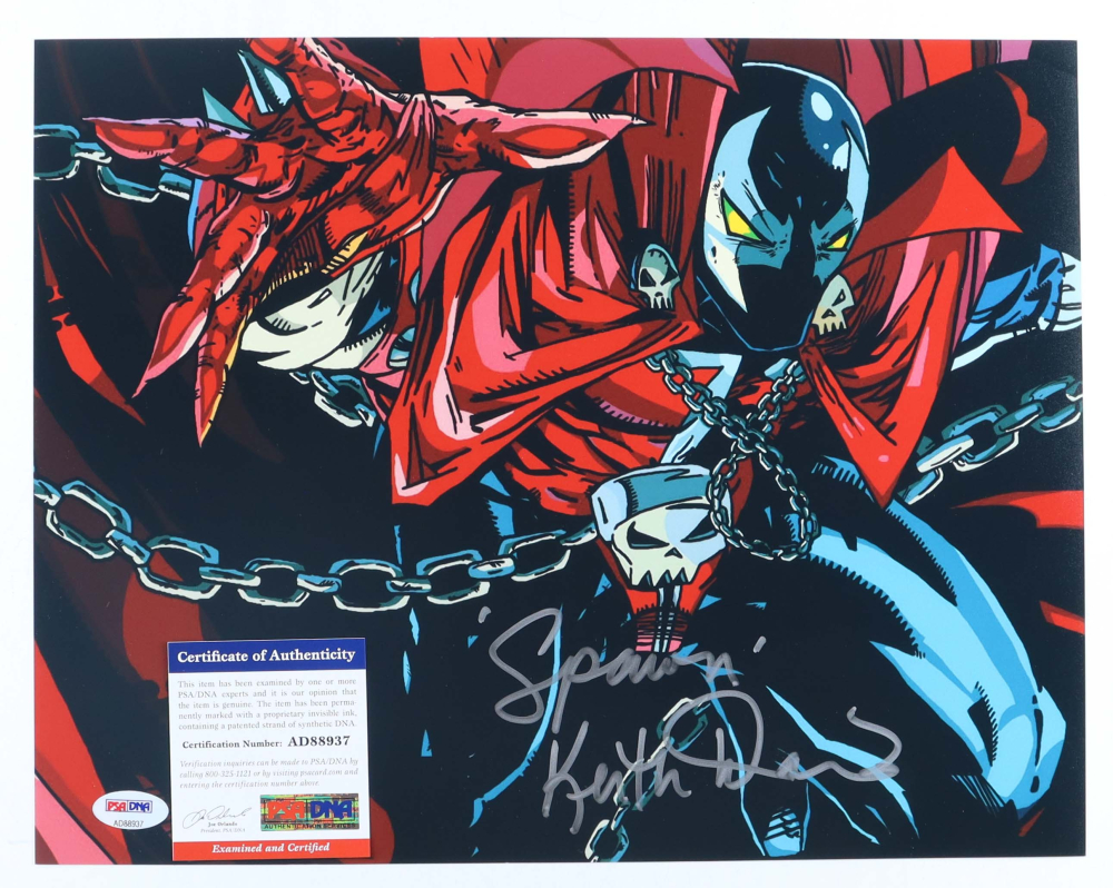 Keith David Signed "Todd McFarlane's Spawn" 11x14 Photo Inscribed ...