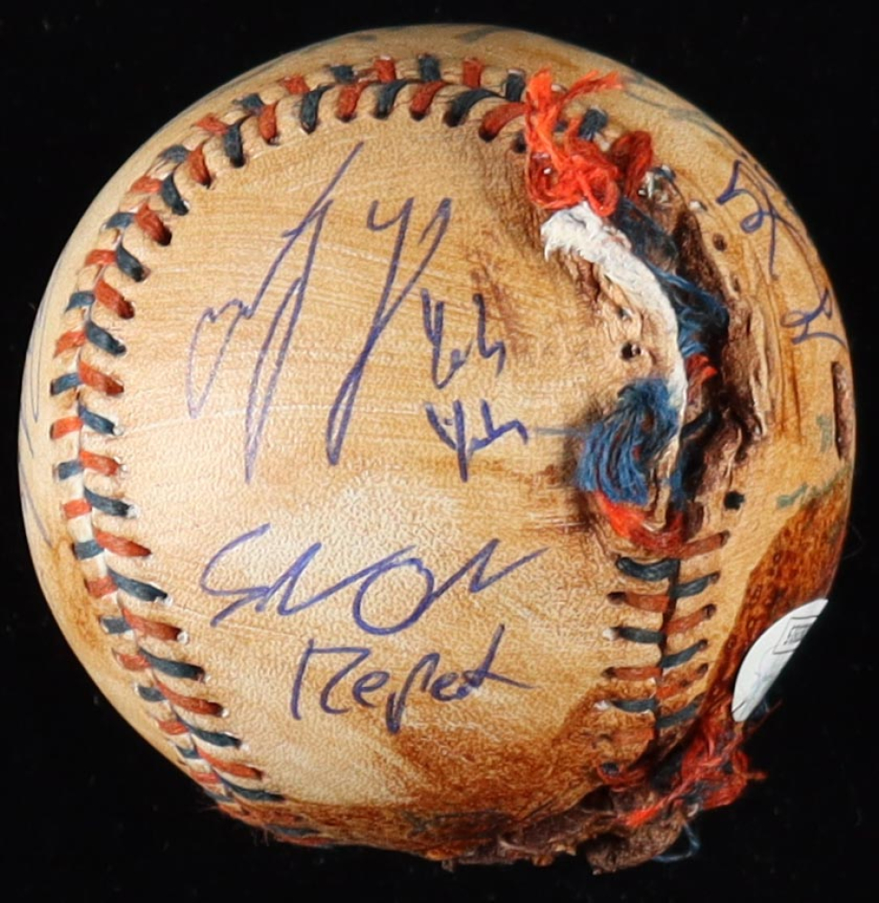 "The Sandlot" OL Baseball Cast-Signed By (7) With Tom Guiry, Chauncey ...