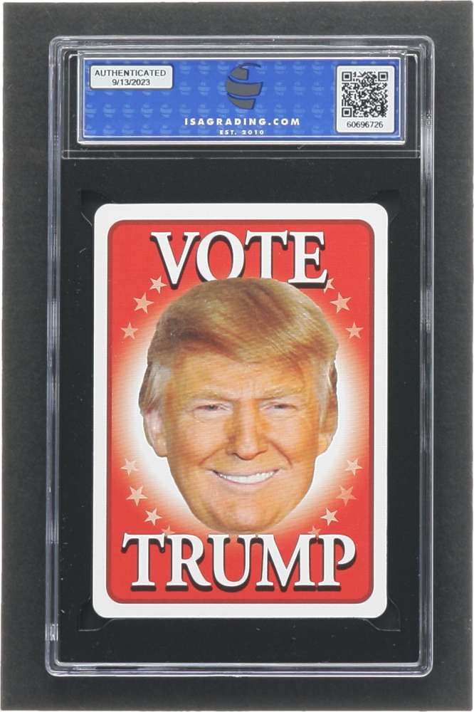 Donald Trump "The Fighter" King of Diamonds Playing Card (ISA 10 ...