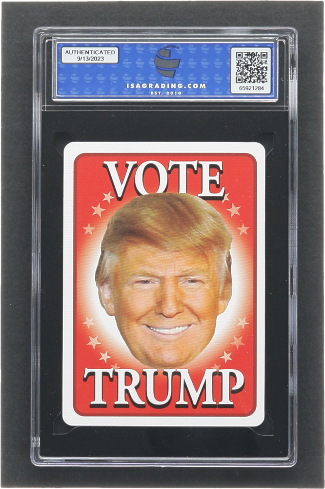 Donald Trump "The Donald" King of Clubs Playing Card (ISA 10 ...