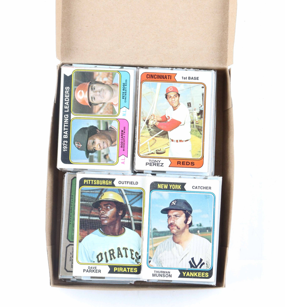 1974 Topps Baseball Card Fun Pack Box with (20) Packs | Pristine Auction