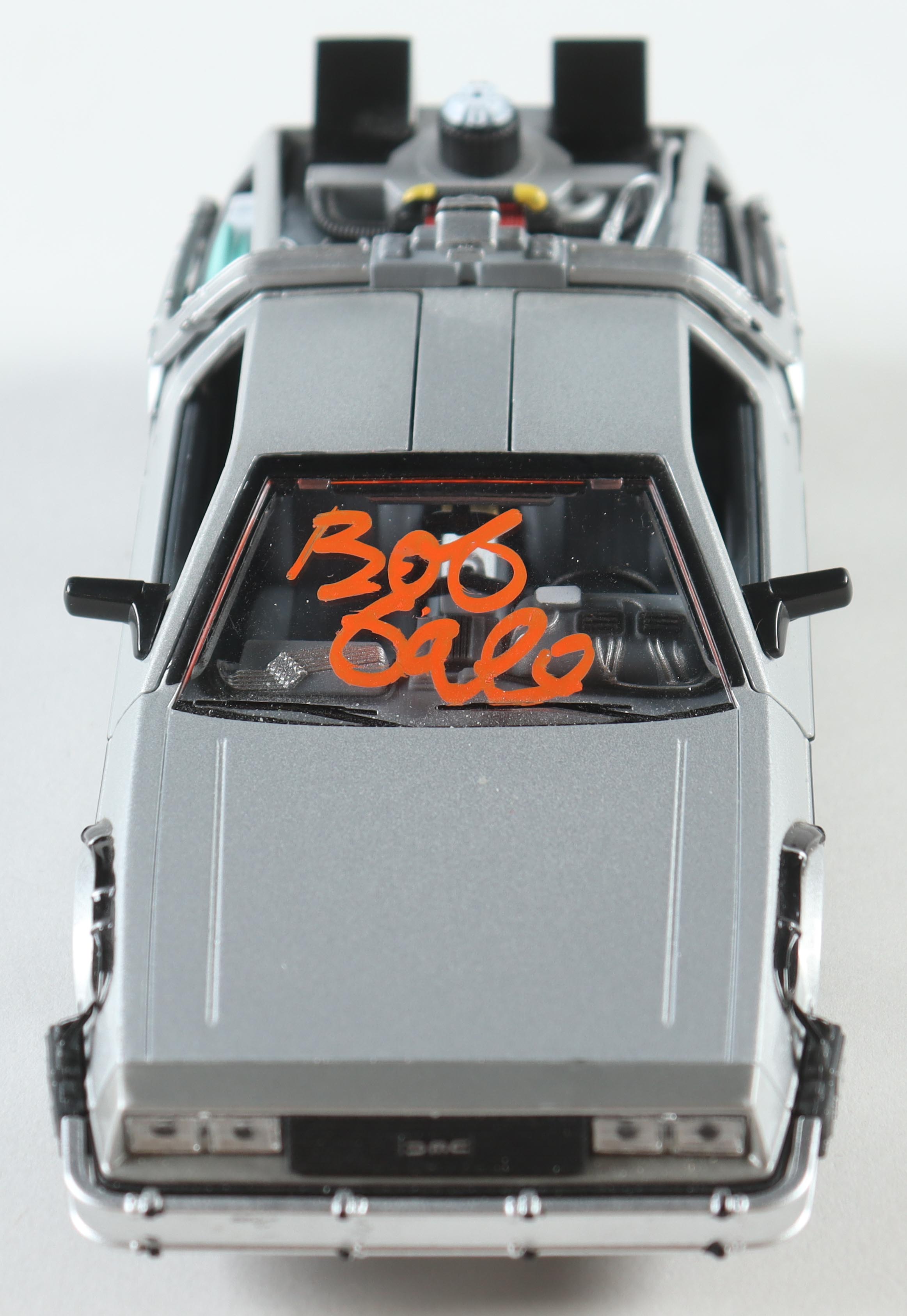 Bob Gale Signed "Back to the Future" DeLorean Time Machine Car (ACOA ...