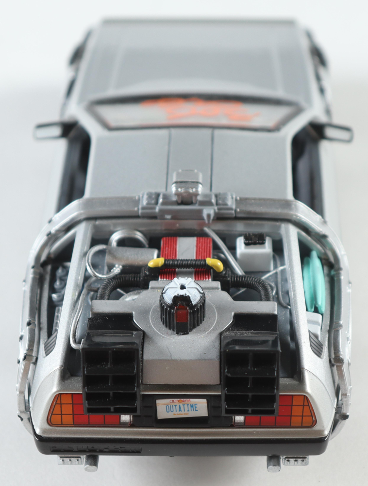 Bob Gale Signed "Back to the Future" DeLorean Time Machine Car (ACOA ...
