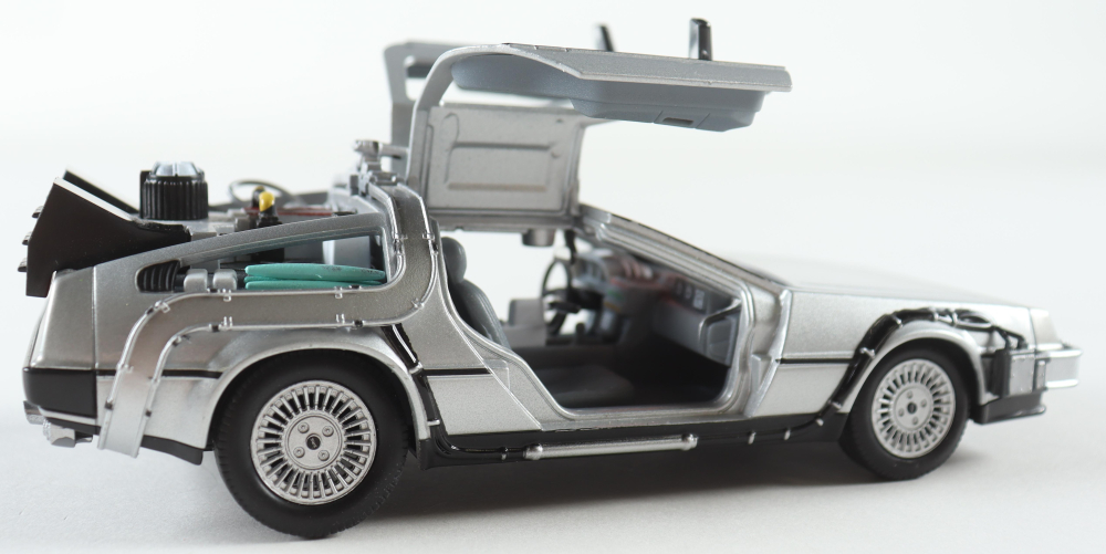 Bob Gale Signed "Back to the Future" DeLorean Time Machine Car (ACOA ...