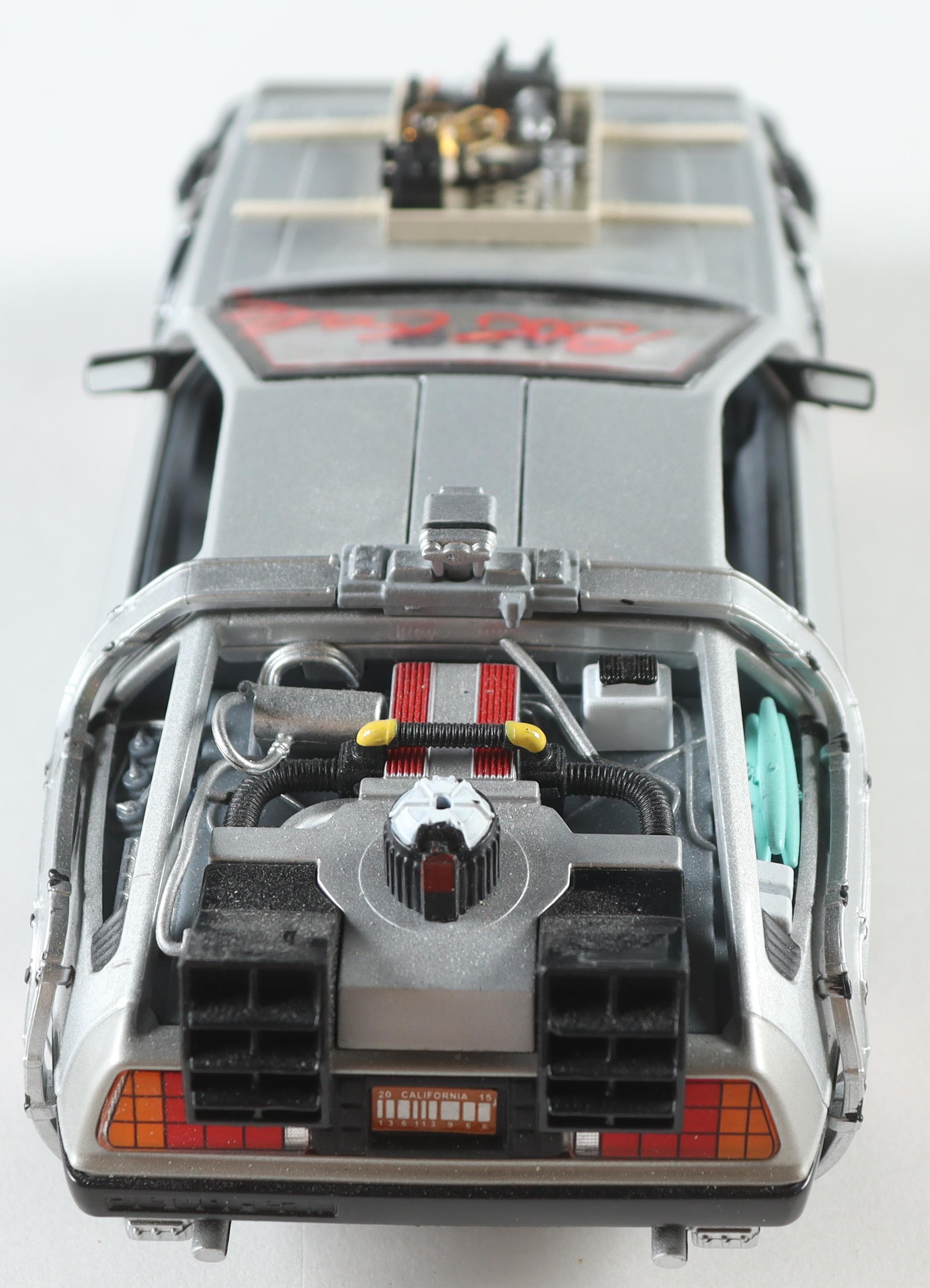 Bob Gale Signed "Back to the Future" DeLorean Time Machine Car (ACOA ...
