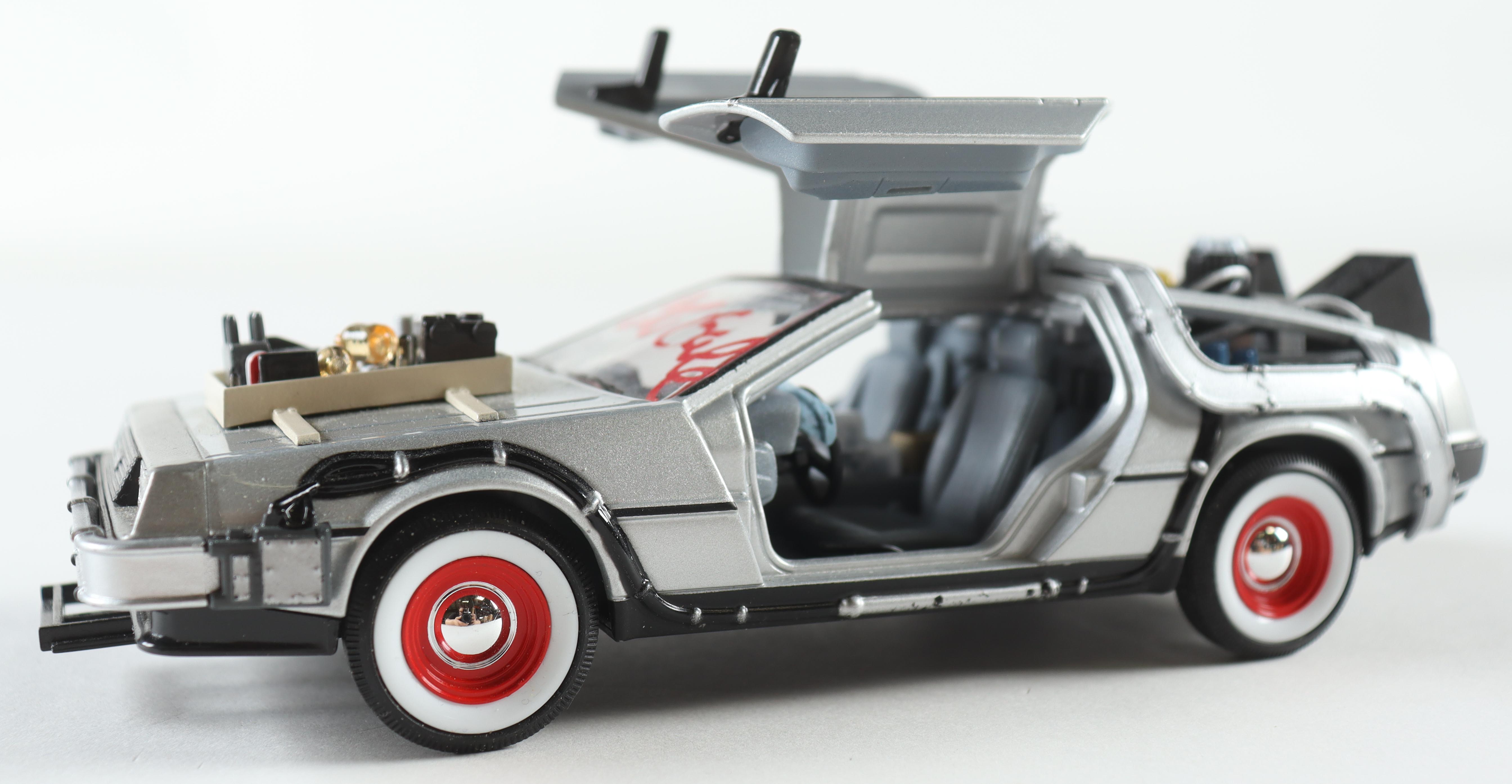Bob Gale Signed "Back to the Future" DeLorean Time Machine Car (ACOA ...