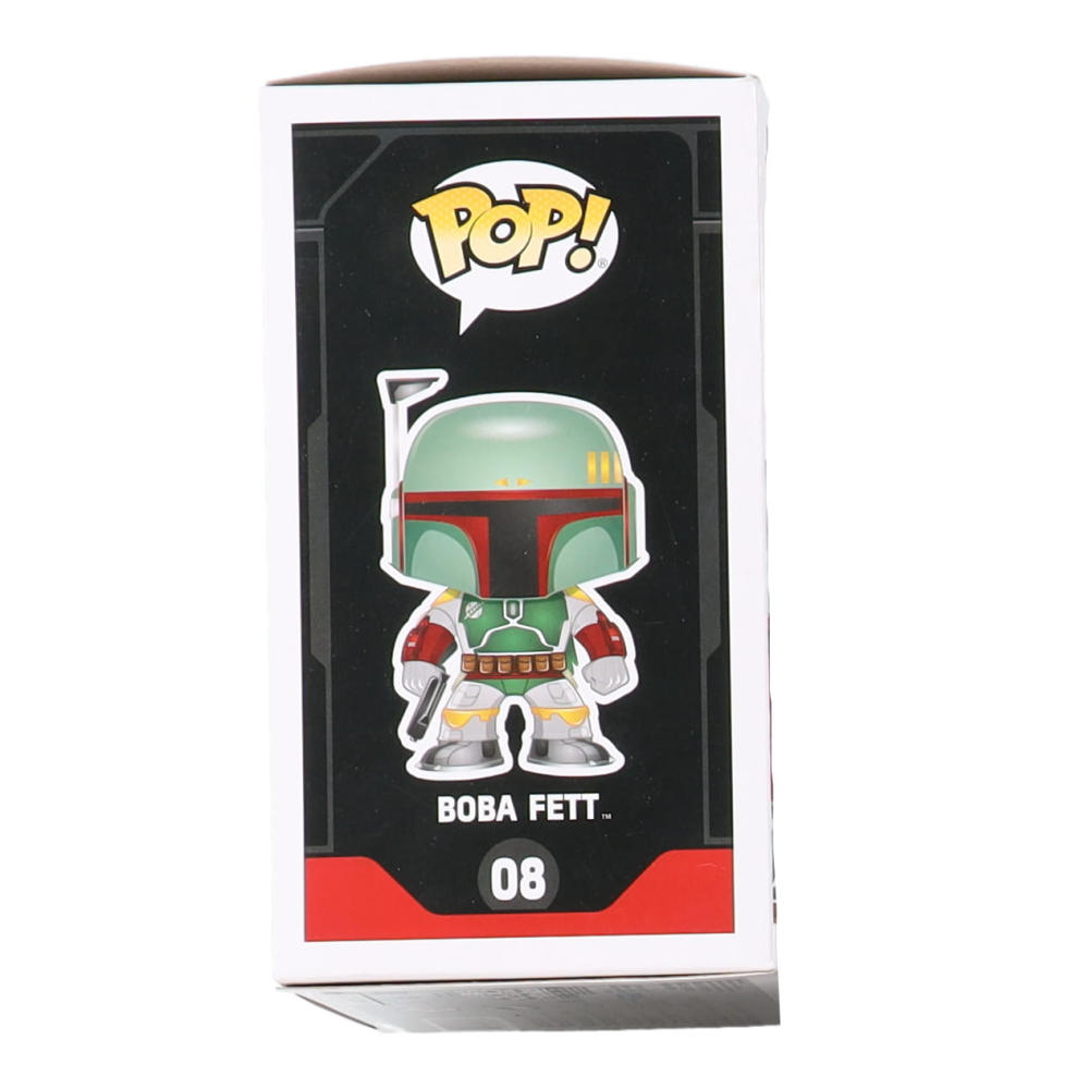 Daniel Logan Signed "Star Wars" #08 Boba Fett Funko Pop! Vinyl Figure ...