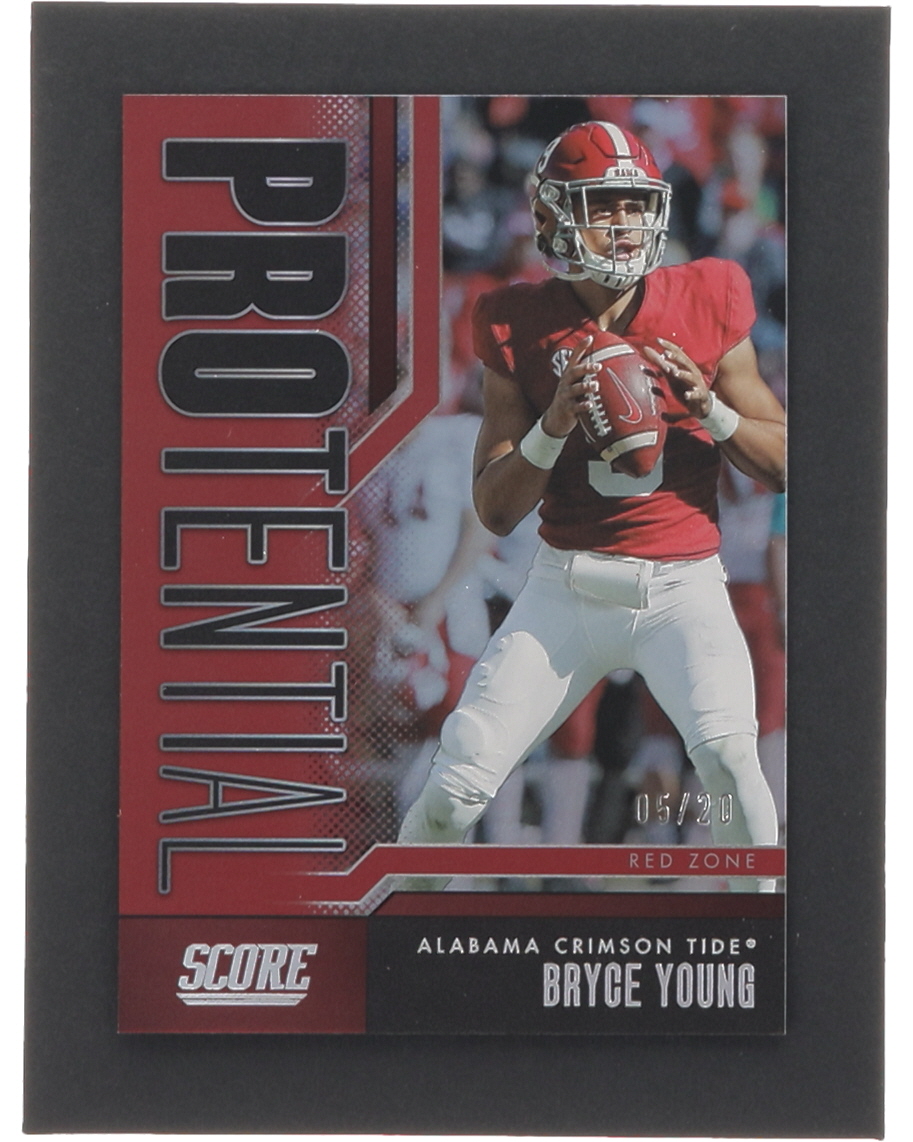 Bryce Young 2023 Score Protential Red Zone #1 RC #5/20 | Pristine Auction