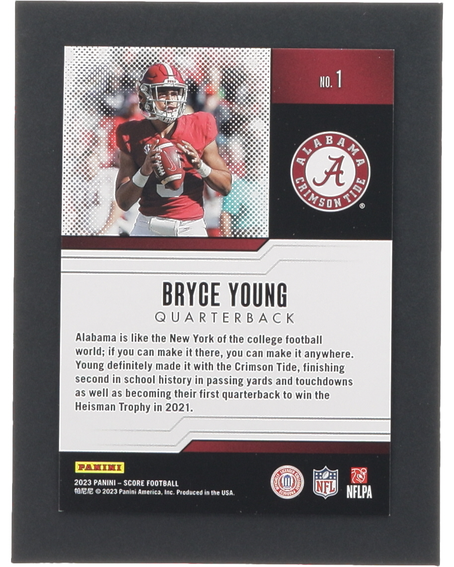 Bryce Young 2023 Score Protential Red Zone #1 RC #5/20 | Pristine Auction