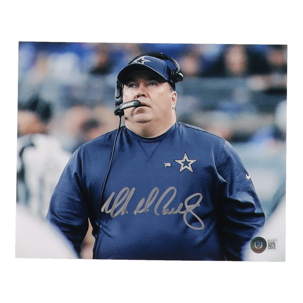 Mike McCarthy Signed Cowboys 8x10 Photo (Beckett) | Pristine Auction
