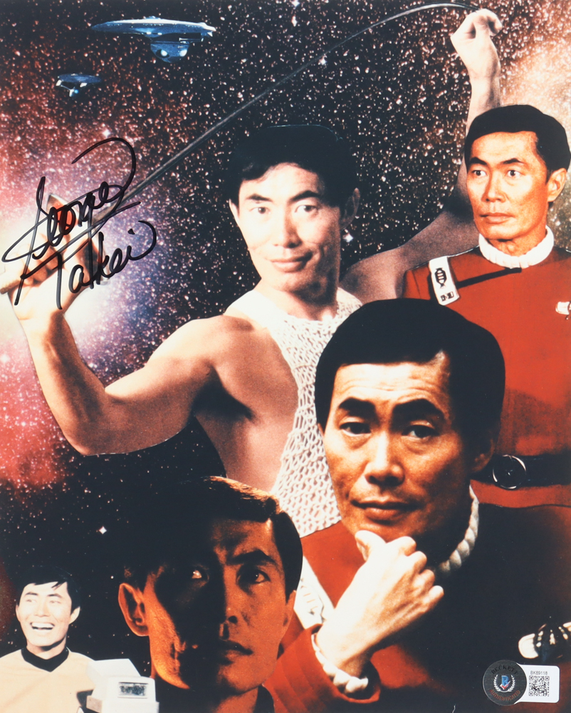 George Takei Signed "Star Trek" 8x10 Photo (Beckett) | Pristine Auction