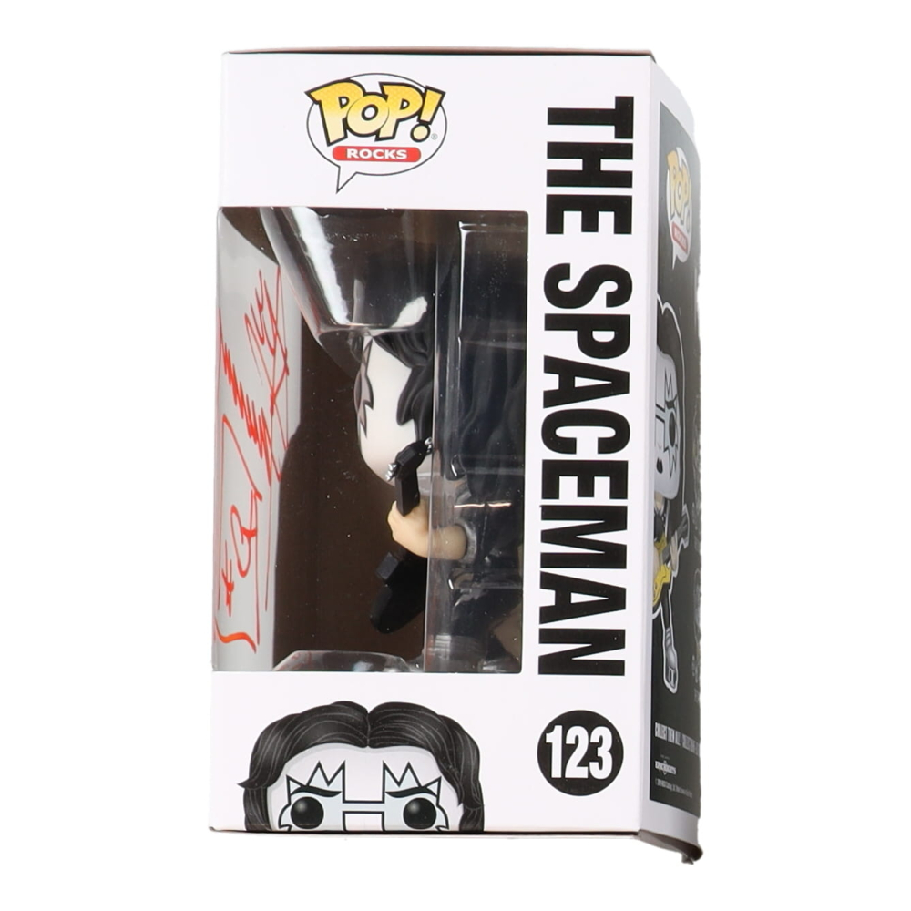 Ace Frehley Signed "Kiss" #123 The Spaceman Funko Pop! Vinyl Figure ...