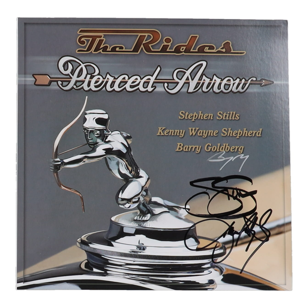 Kenny Wayne Shepherd, Stephen Stills & Barry Goldberg Signed The Rides ...