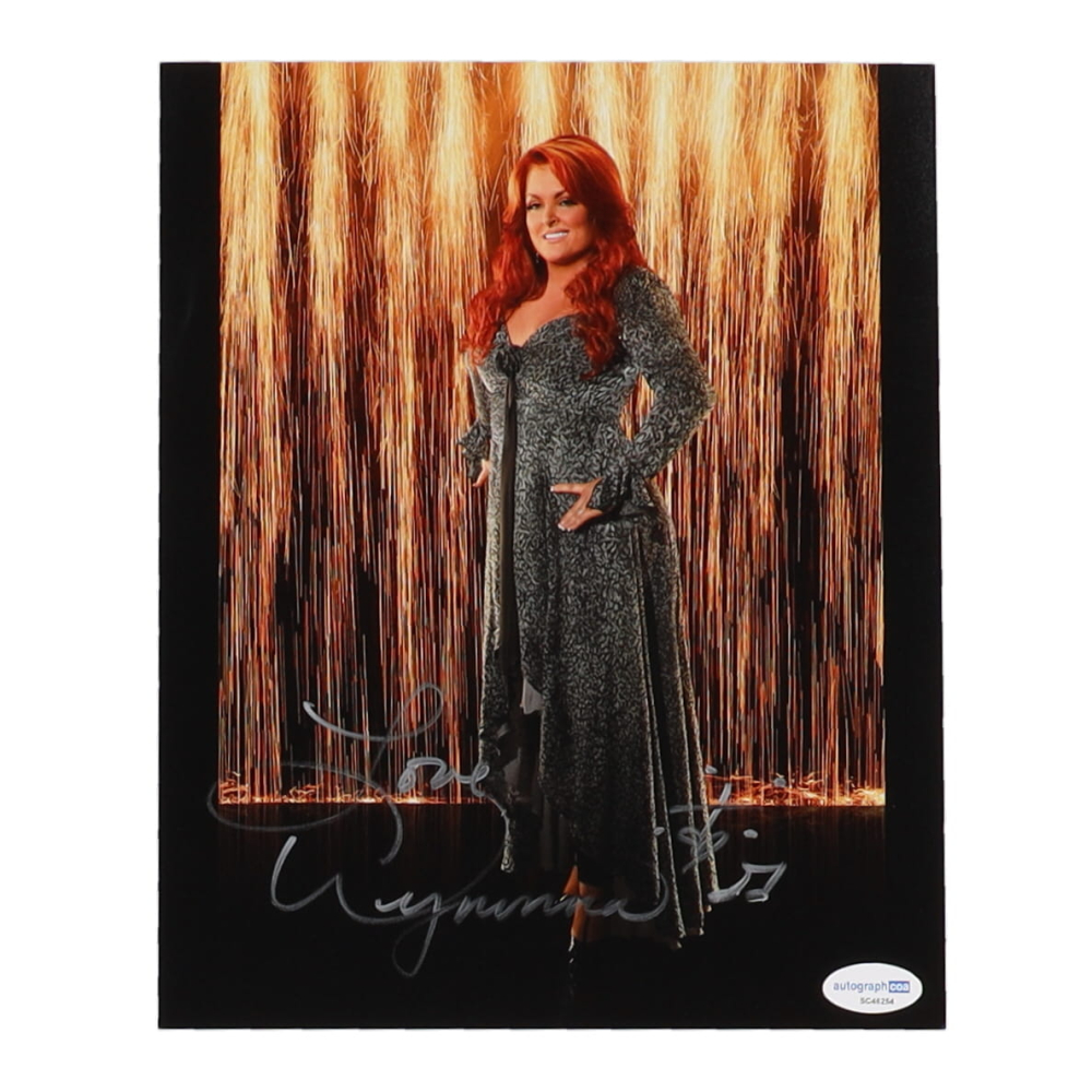 Wynonna Judd Signed 8x10 Photo Inscribed "Love" (ACOA) | Pristine Auction
