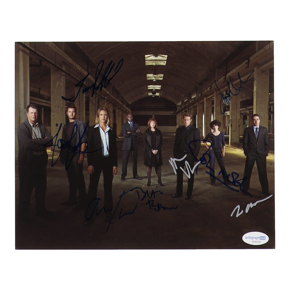 "Fringe" 8x10 Photo Cast-Signed by (8) with Anna Torv, Joshua Jackson ...