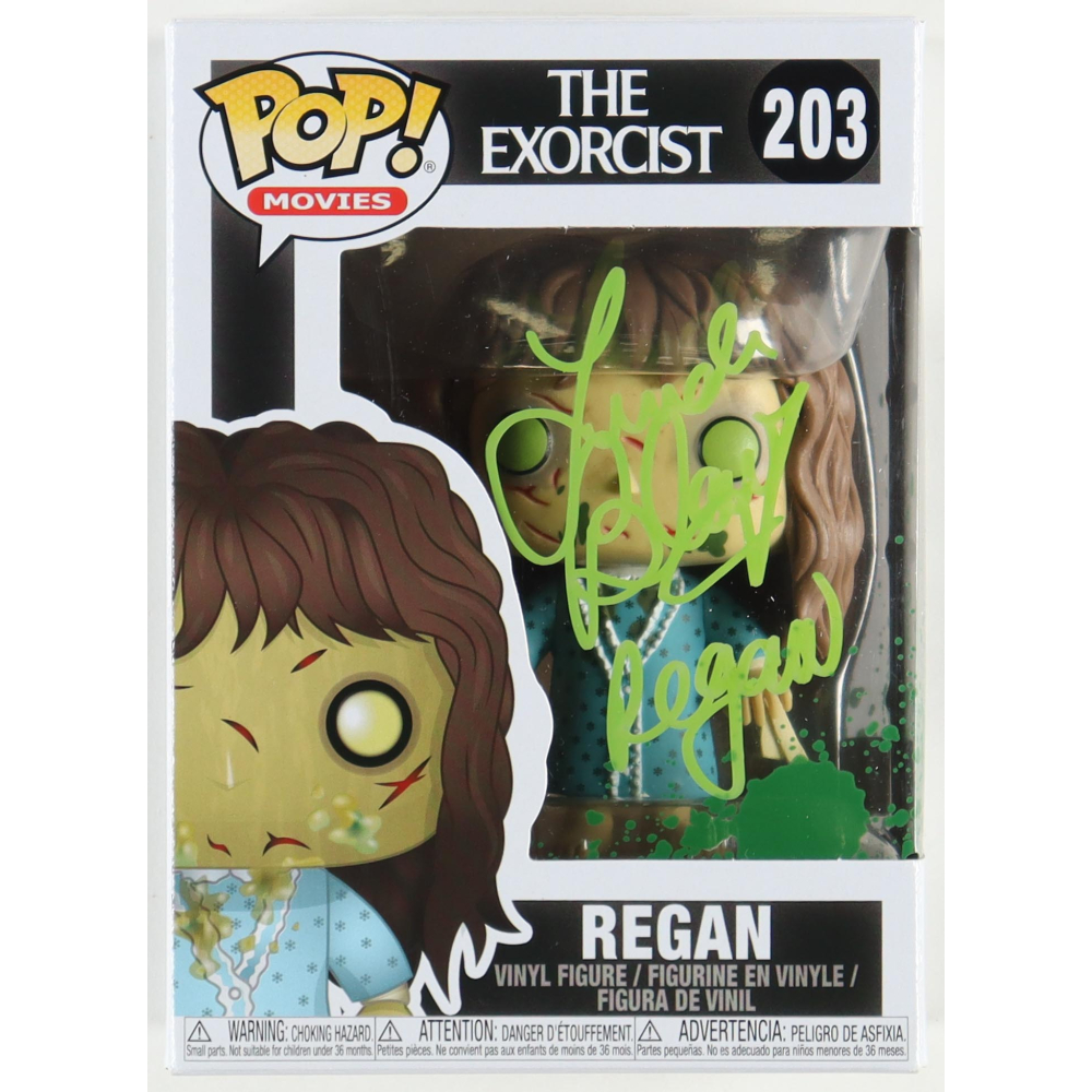 Linda Blair Signed "The Exorcist" #203 Regan Funko Pop! Vinyl Figure ...